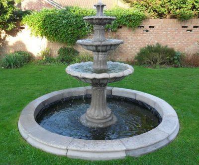 In Ground Easy Assembly Fountains - Stone Garden Fountains & Garden ...
