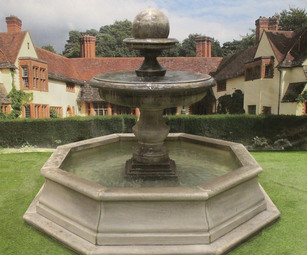 Large Regis or Large Regis Ball Fountain with Small Brecon Pool ...