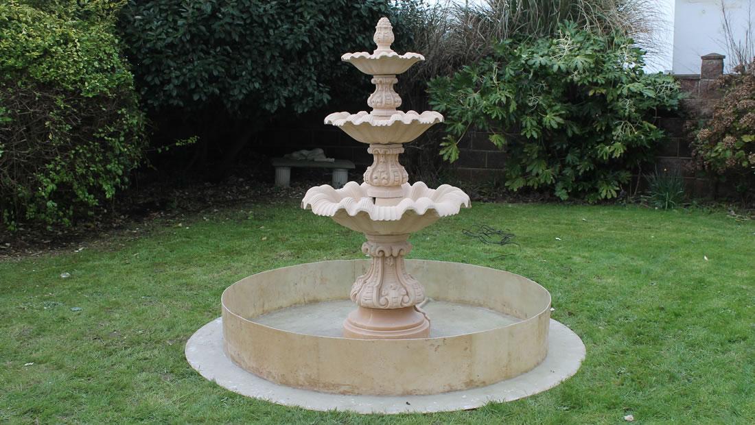 Premier Garden Fountains - Stone Garden Fountains & Garden Water ...