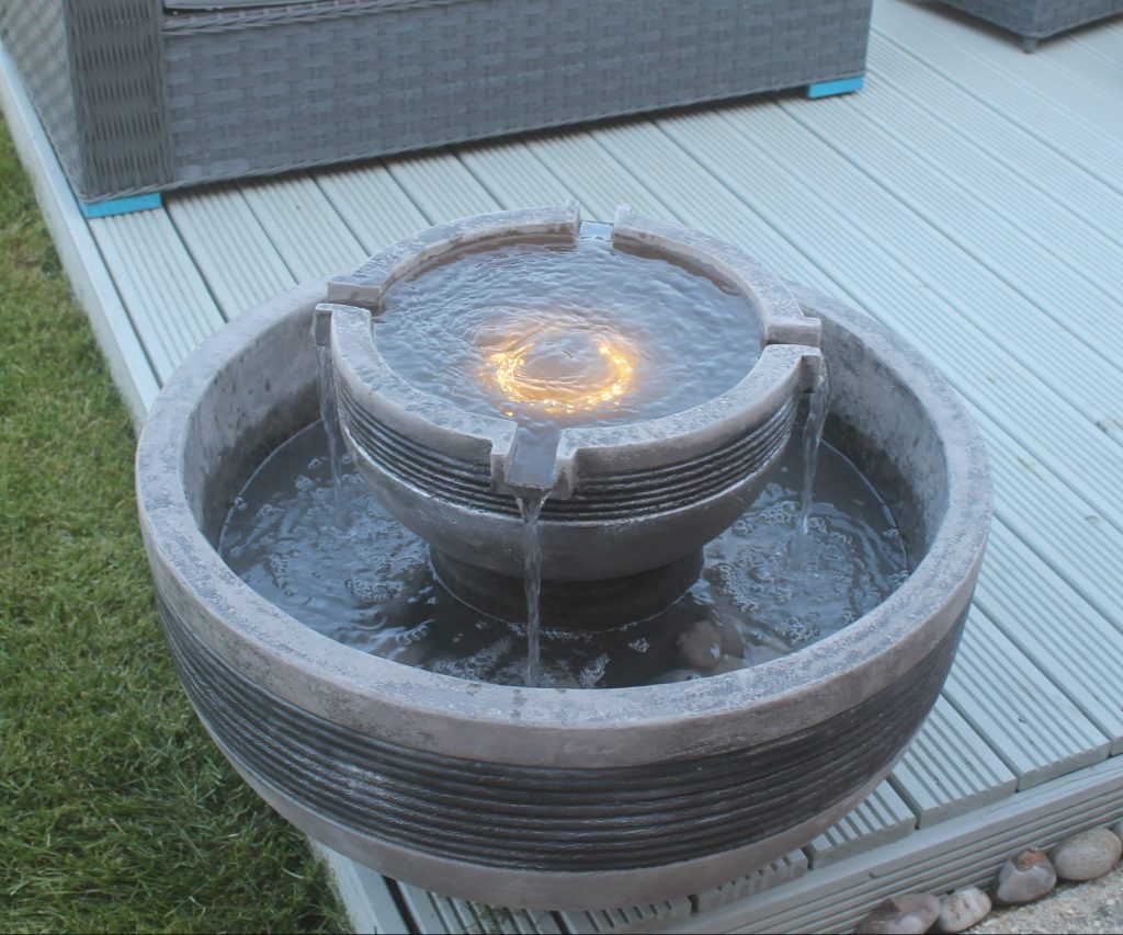 Circulum fountain - Stone Garden Fountains & Garden Water Features in UK