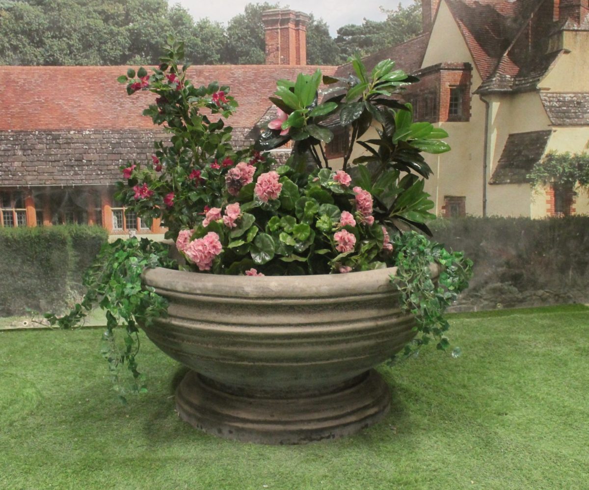 Dorchester planting tub pot - Stone Garden Fountains & Garden Water ...