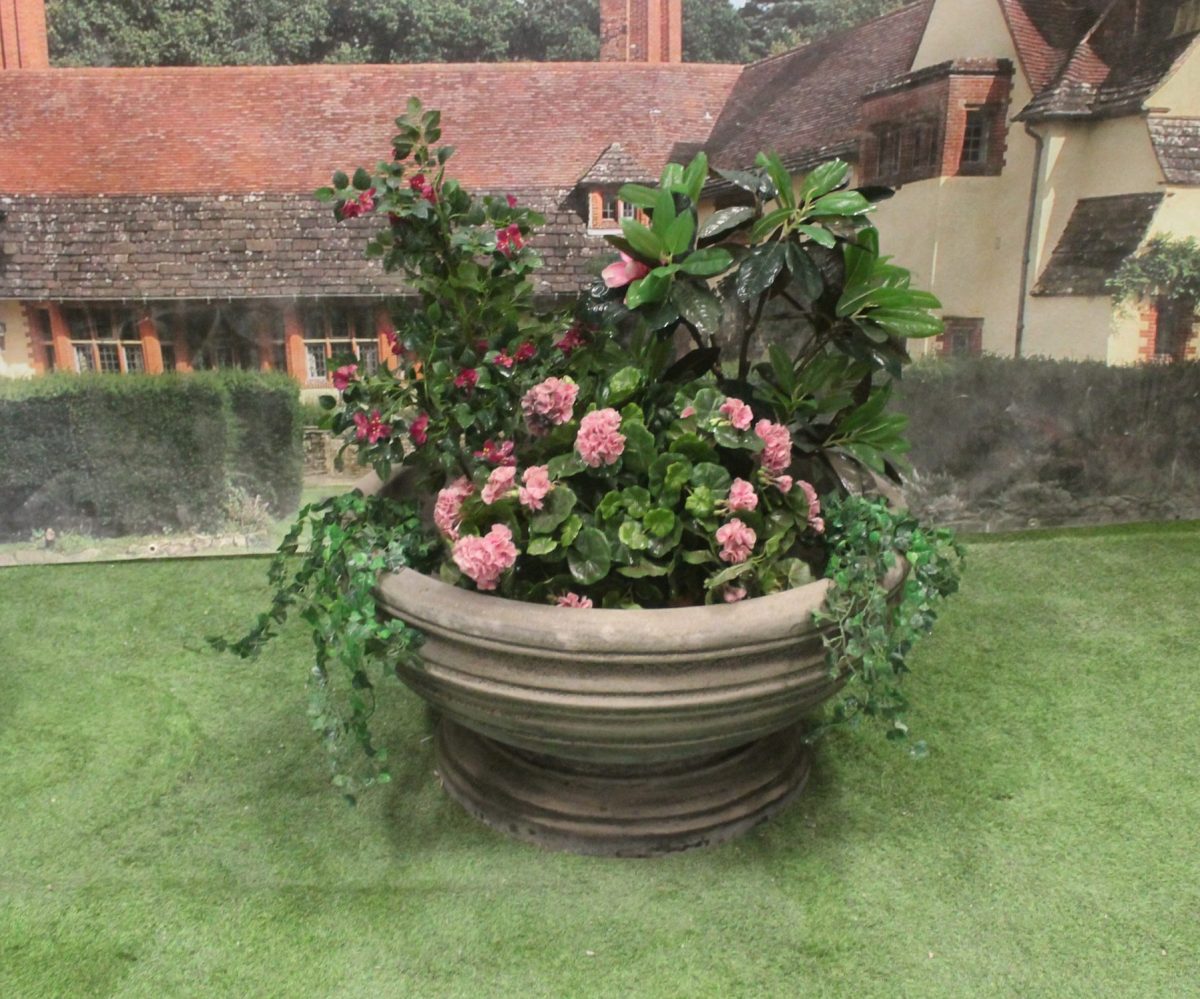 Dorchester planting tub pot - Stone Garden Fountains & Garden Water ...