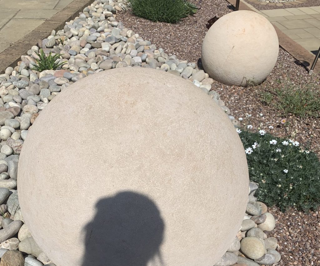 Large Ball Sphere - Stone Garden Fountains & Garden Water Features in UK