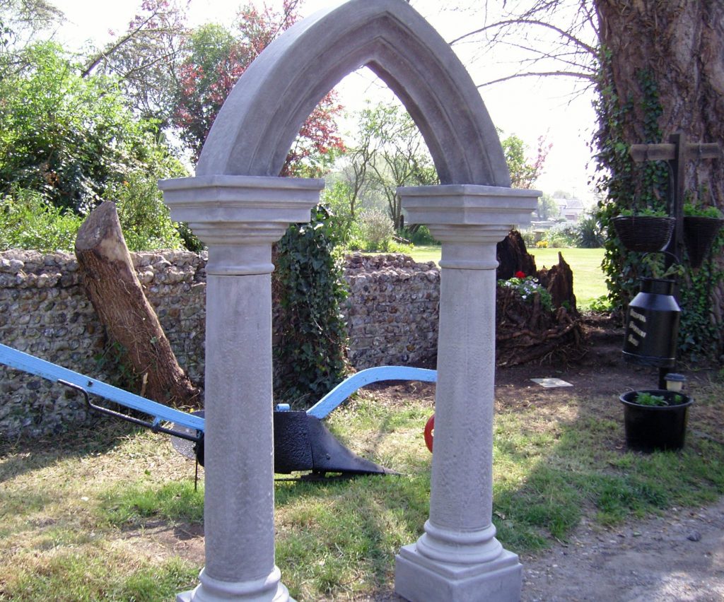 Ornamental Arch - Stone Garden Fountains & Garden Water Features in UK