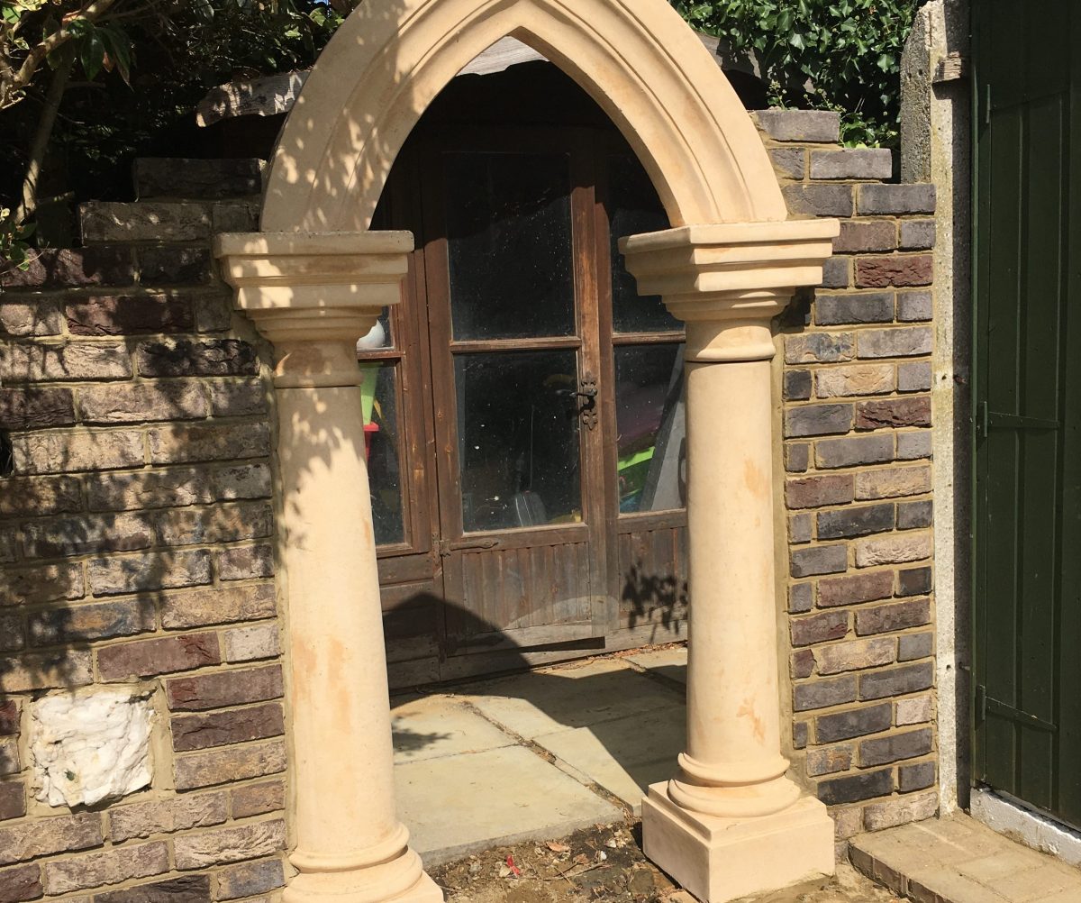 Ornamental Arch - Stone Garden Fountains & Garden Water Features in UK