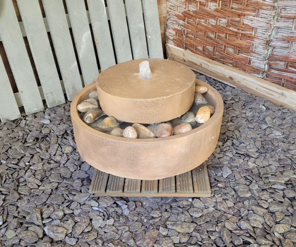 Chalfont Mill stone fountain single or double stack - Stone Garden ...